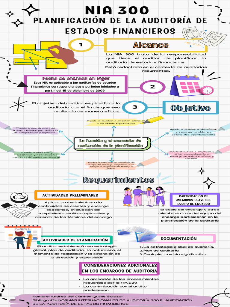 NIA 300 PLANIFICACIÓN DE LA AUDITORÍA DE ESTADOS FINANCIEROS | PDF ...