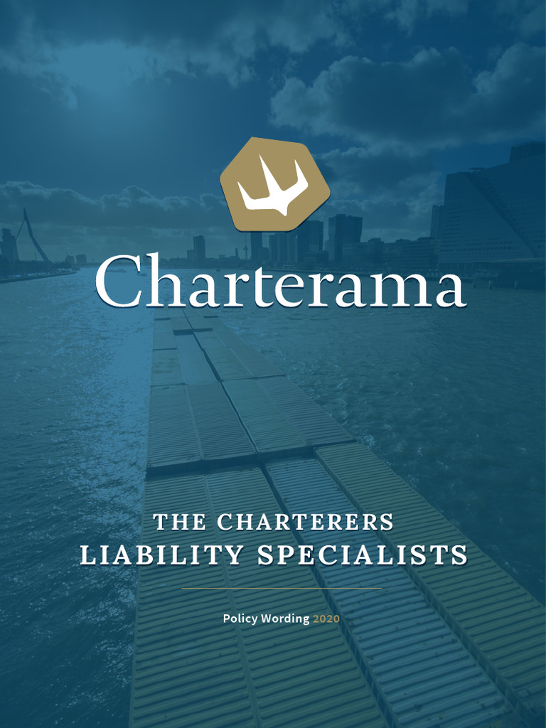 Charterama The Charterers Liability Specialists | PDF | Insurance ...