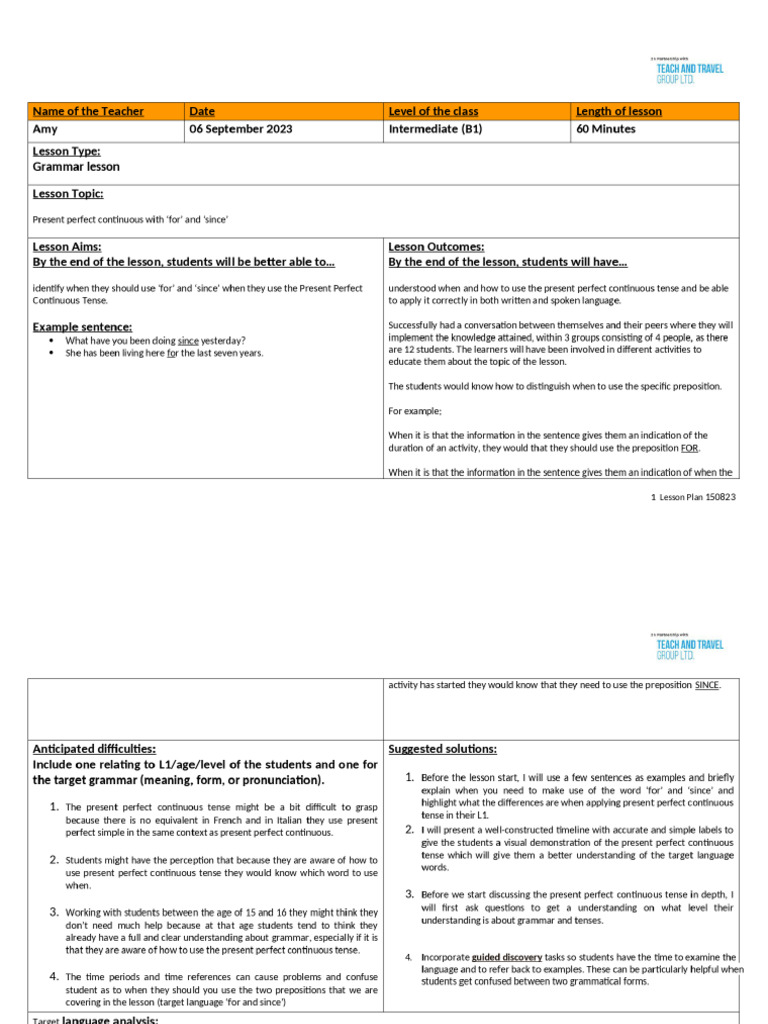 I To I Tefl Assignment 2 New Topic 2024 Grammar Passed With Great Feedback Unlocked Repaired ...