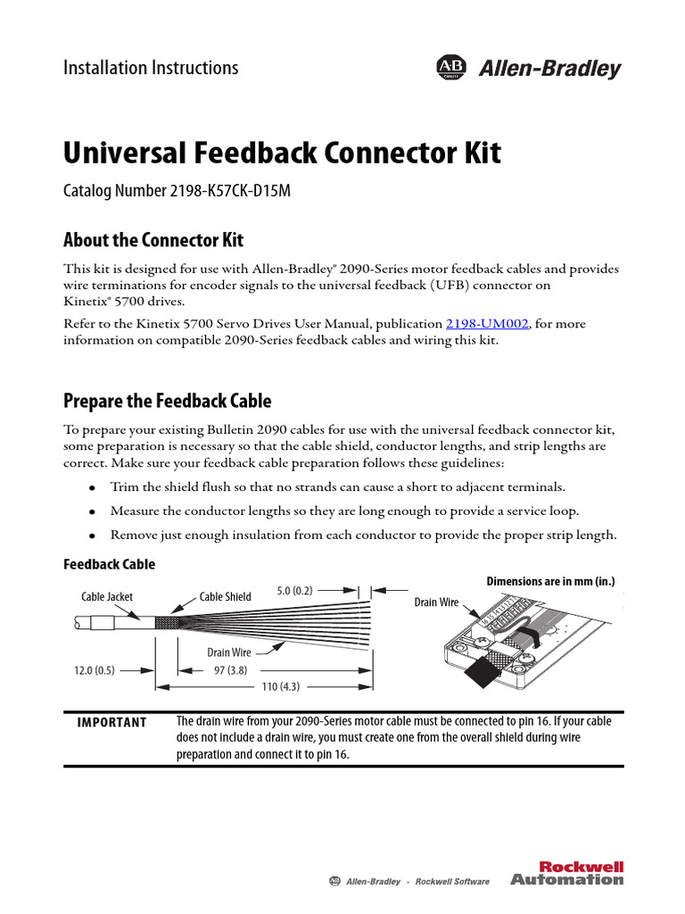 2198-in010_-en-p 2198-K57CK-D15M | PDF | Electrical Connector | Wire