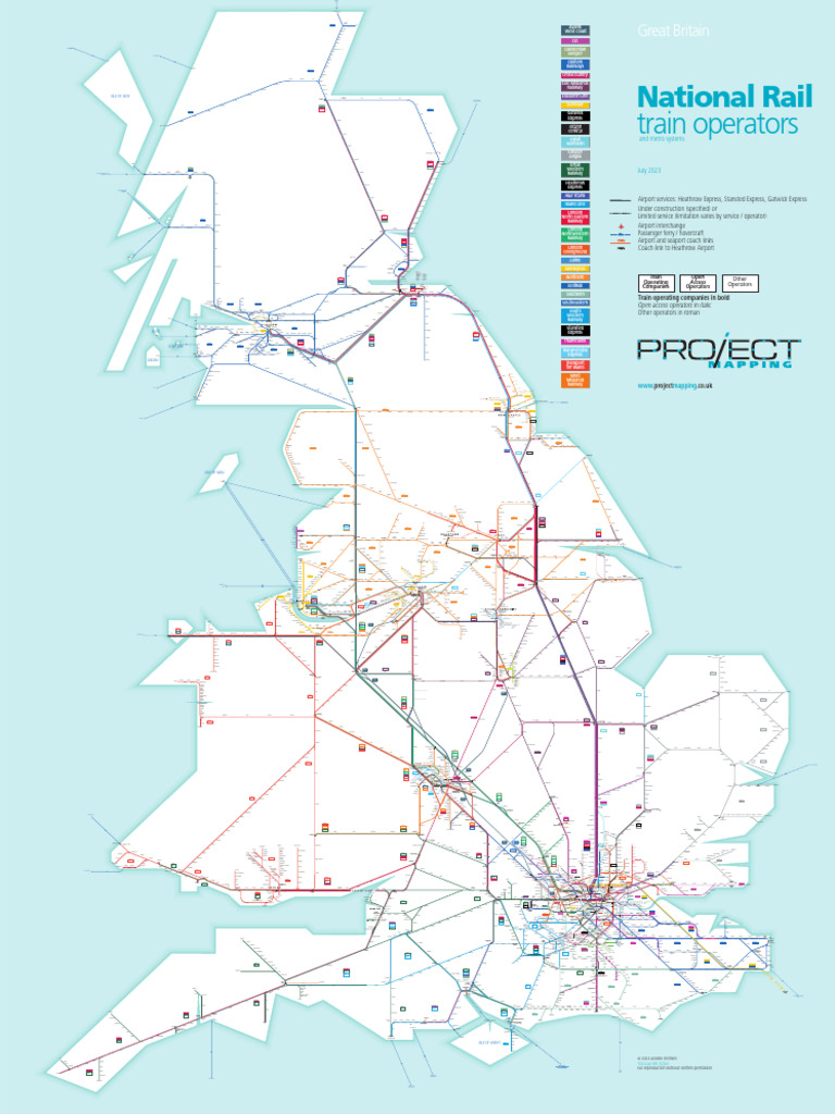 Train Map UK | PDF