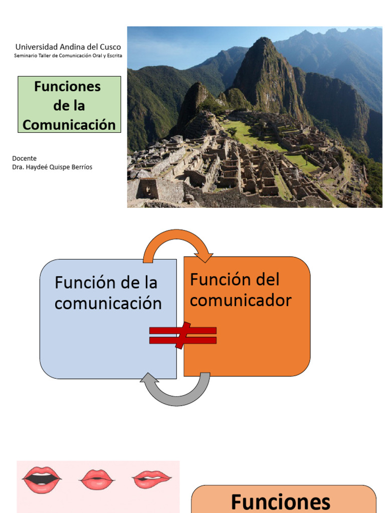 FUNCIONES DEL COMUNICADOR HQB | PDF