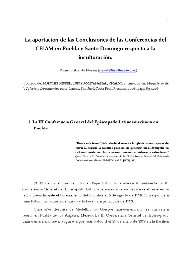 CELAM | PDF