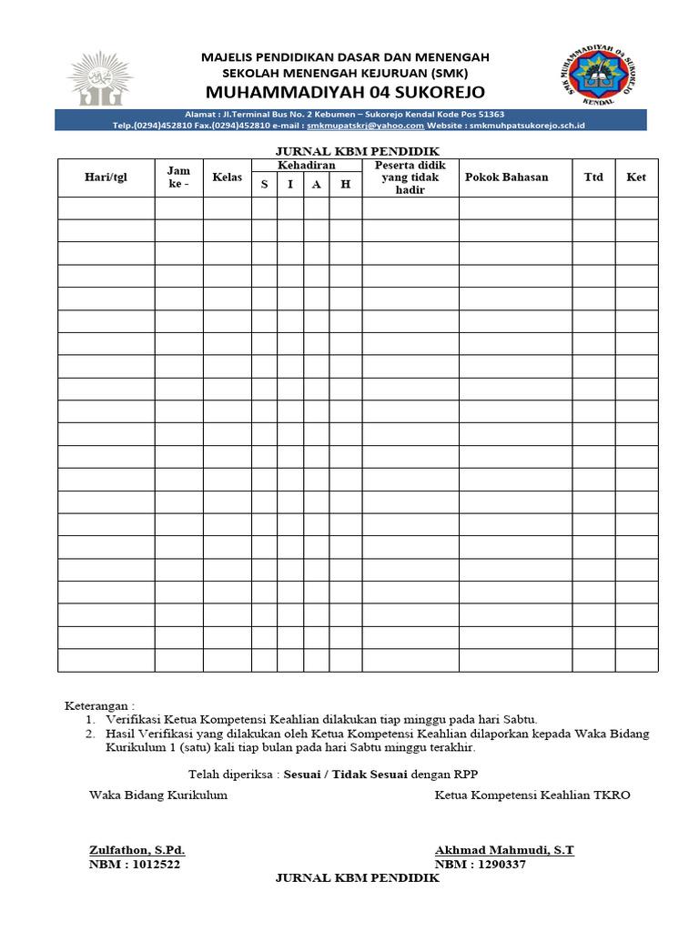 Jurnal KBM Guru | PDF