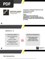 Analisis de Precios Unitarios Guarnicion | PDF | Economias