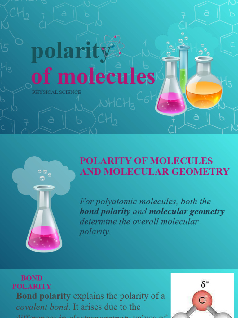 Polarity of Molecules Part 2 | PDF
