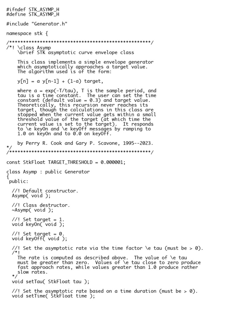 Asymp | PDF | Parameter (Computer Programming) | Object Oriented Programming
