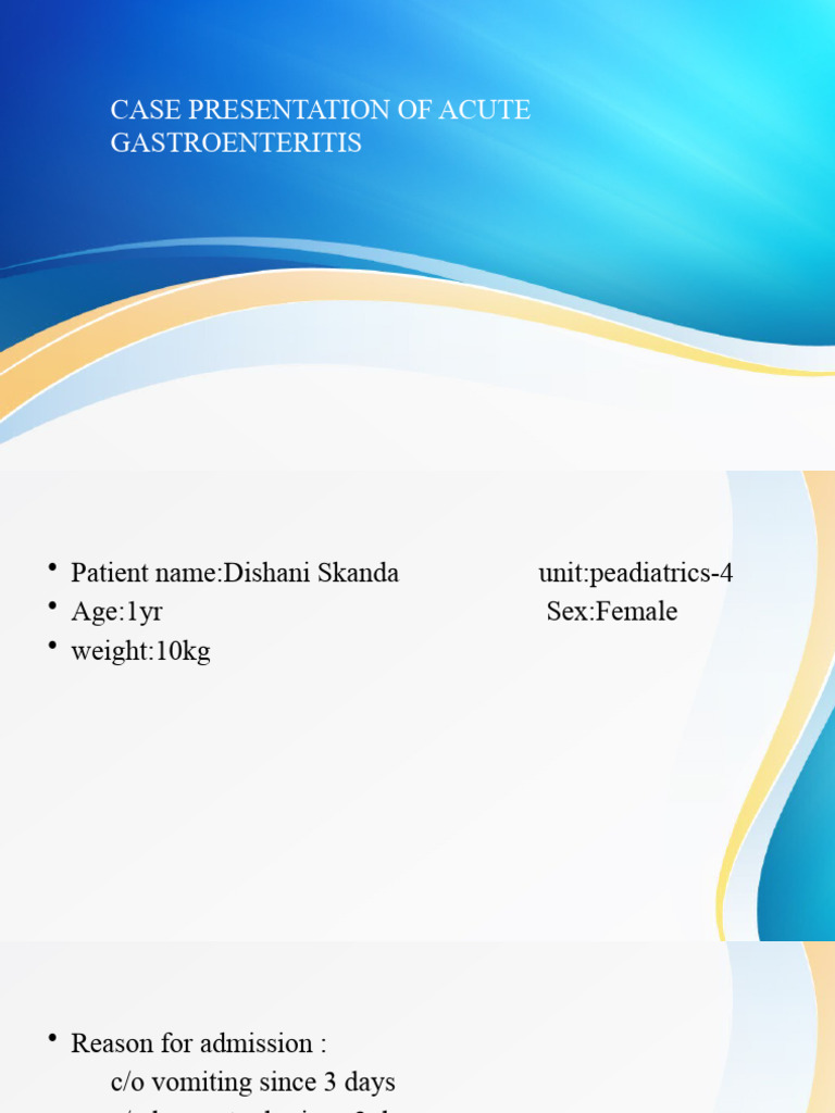 Pead Presentation | PDF | Symptoms And Signs | Human Diseases And Disorders