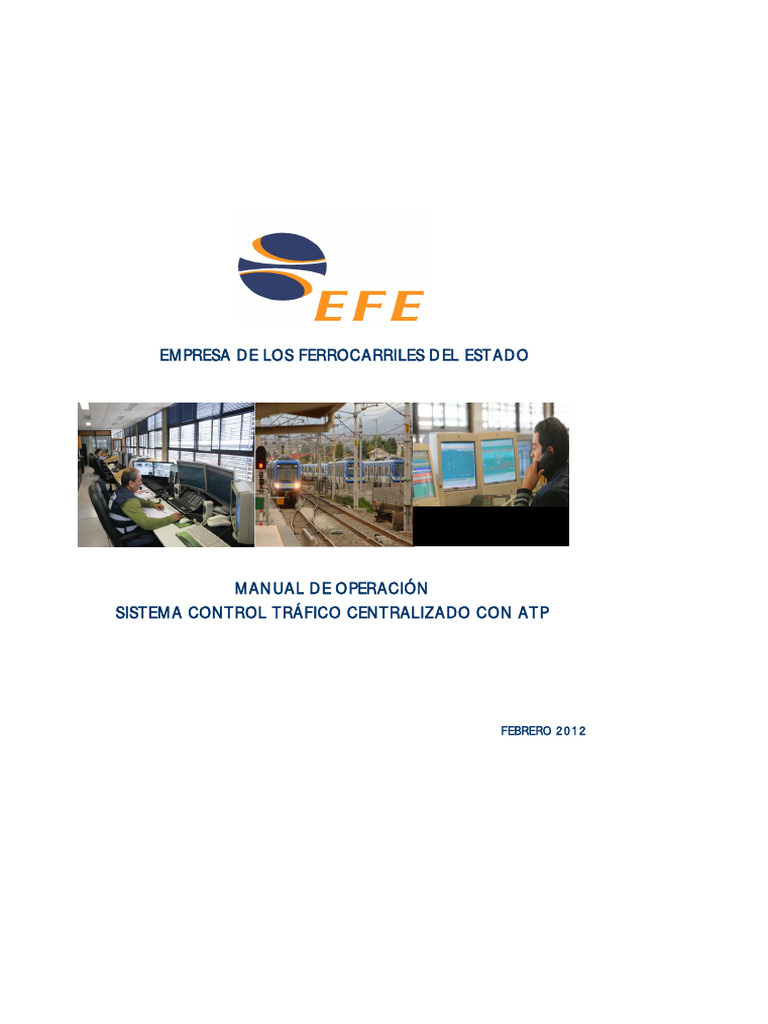 Manual Operaciones CTC-ATP. | Descargar gratis PDF | Control de tráfico aéreo | Tráfico