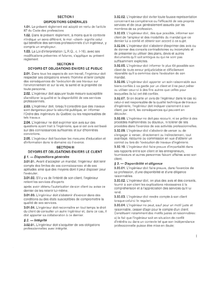 CODE DE DÉONTOLOGIE - resumen pour examen | PDF