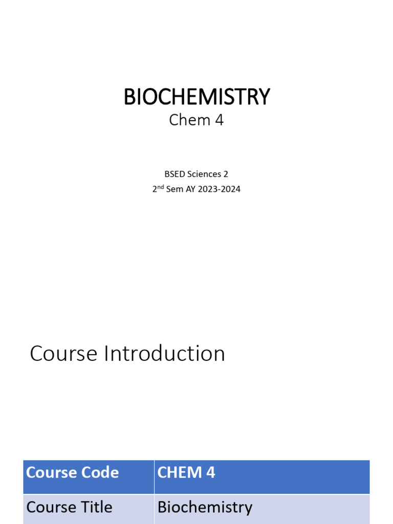 Lecture For The Midterm Chem4 2nd Sem 2023-2024 Fin 03jan2024 | PDF