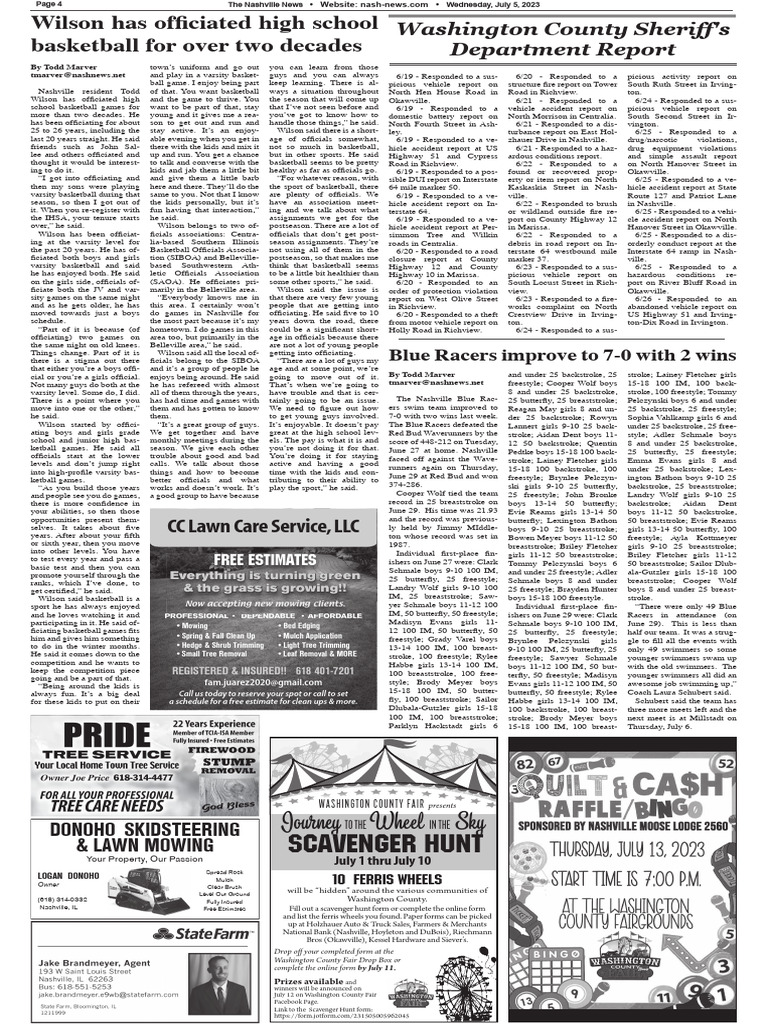 Newspaper Article | PDF | Swimming (Sport) | Swimming