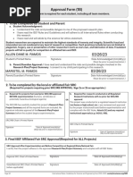 Accomplishing ISEF Forms and Certifications V2.0 | PDF | Institutional ...