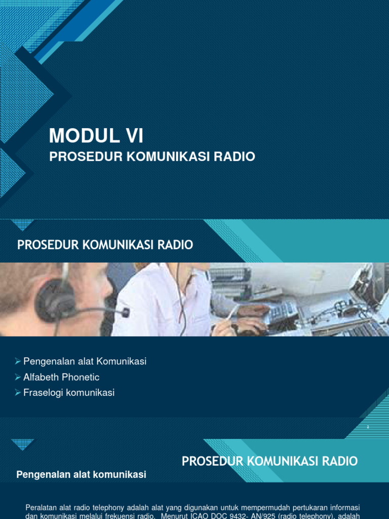 Modul 6 Teori Komunikasi Radio | PDF