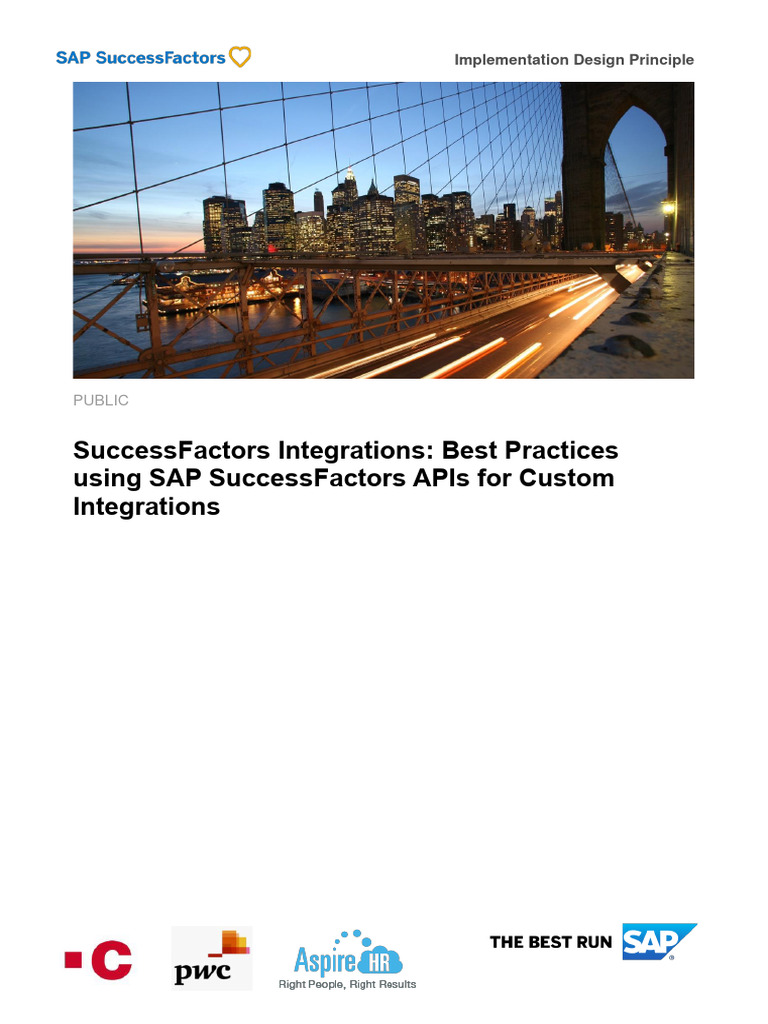 IDP SuccessFactors Integrations - Best Practices Using SAP ... IDP SuccessFactors Integrations - Best Practices Using SAP ...