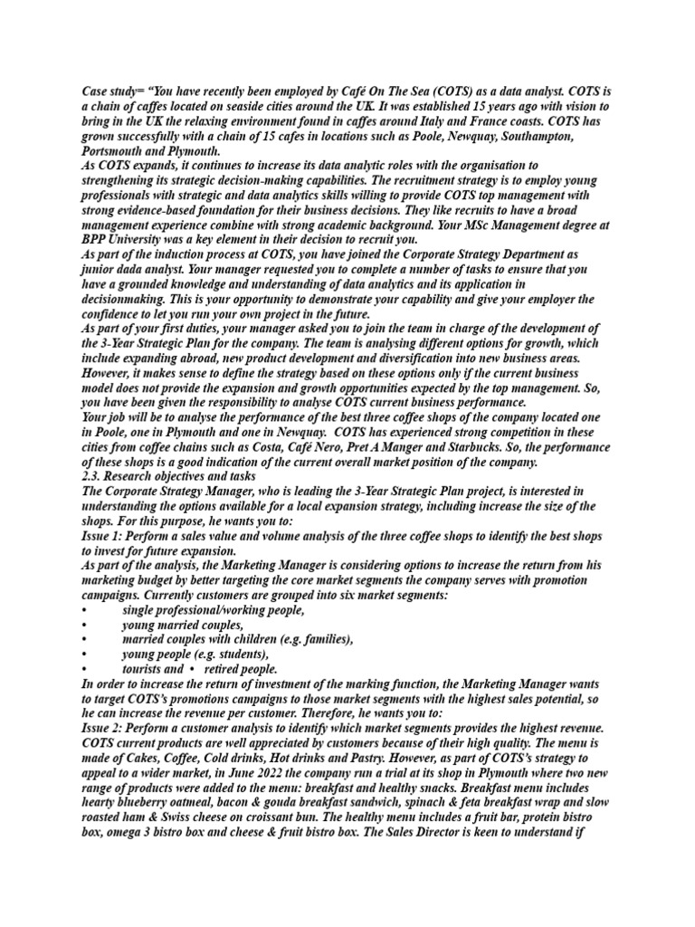 Case Study | Download Free PDF | Marketing | Strategic Management Case Study | Download Free PDF | Marketing | Strategic Management