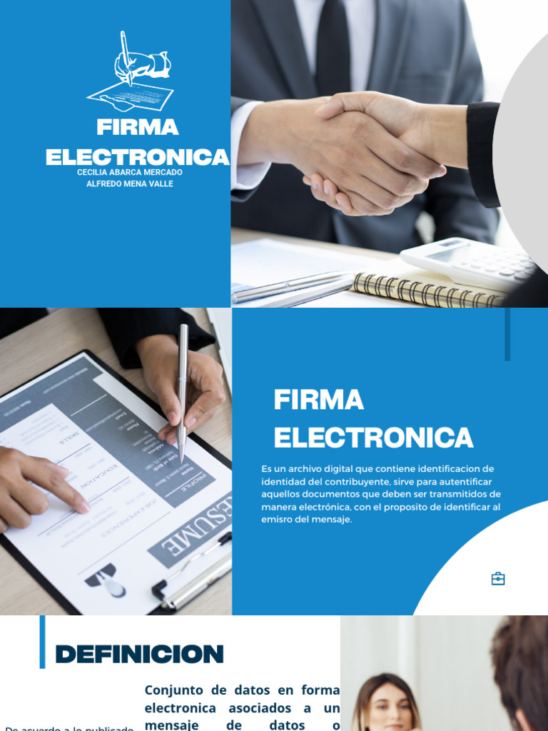 Guía de Firma Electrónica y Usos | PDF | Electrónica | Informática