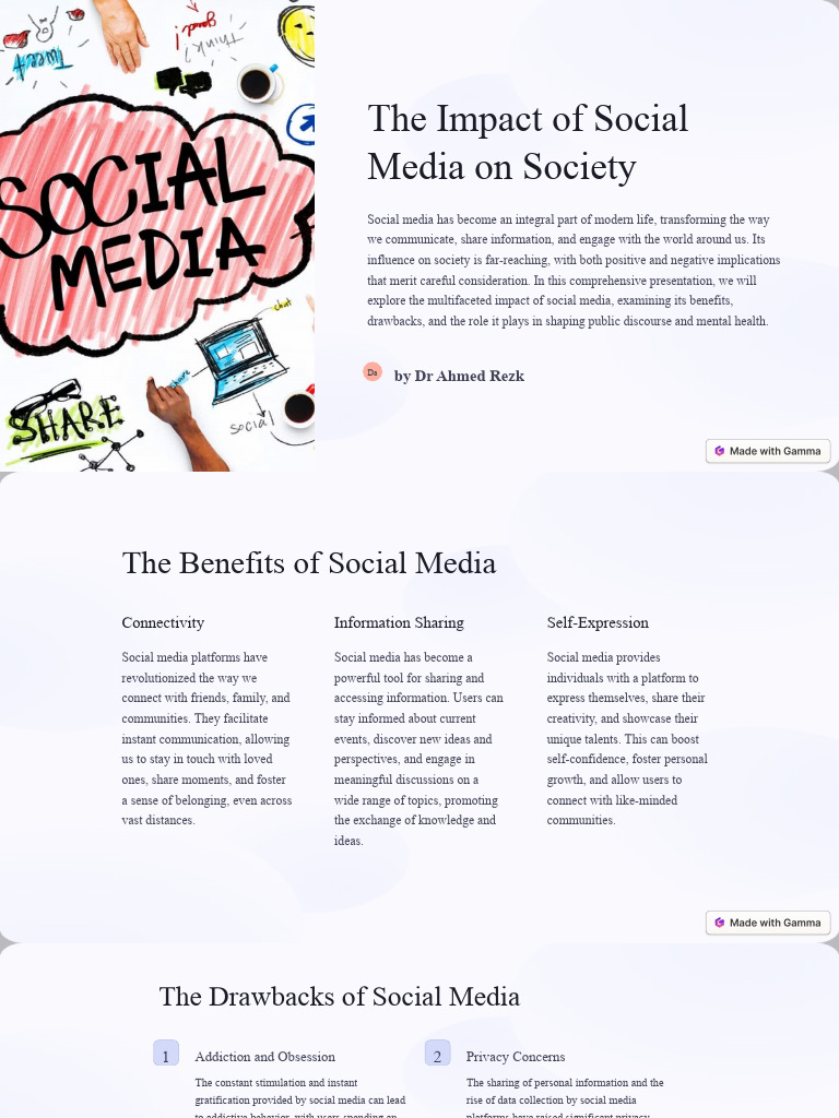 The Impact of Social Media On Society | PDF | Social Media | Popular ...