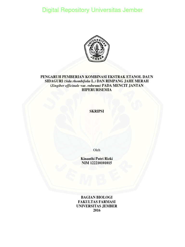 Kinanthi Putri Rizki - 1 | PDF