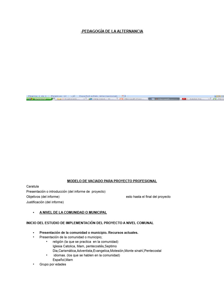 Proyecto Profesional Alexander 2023 | PDF | Business | Economias