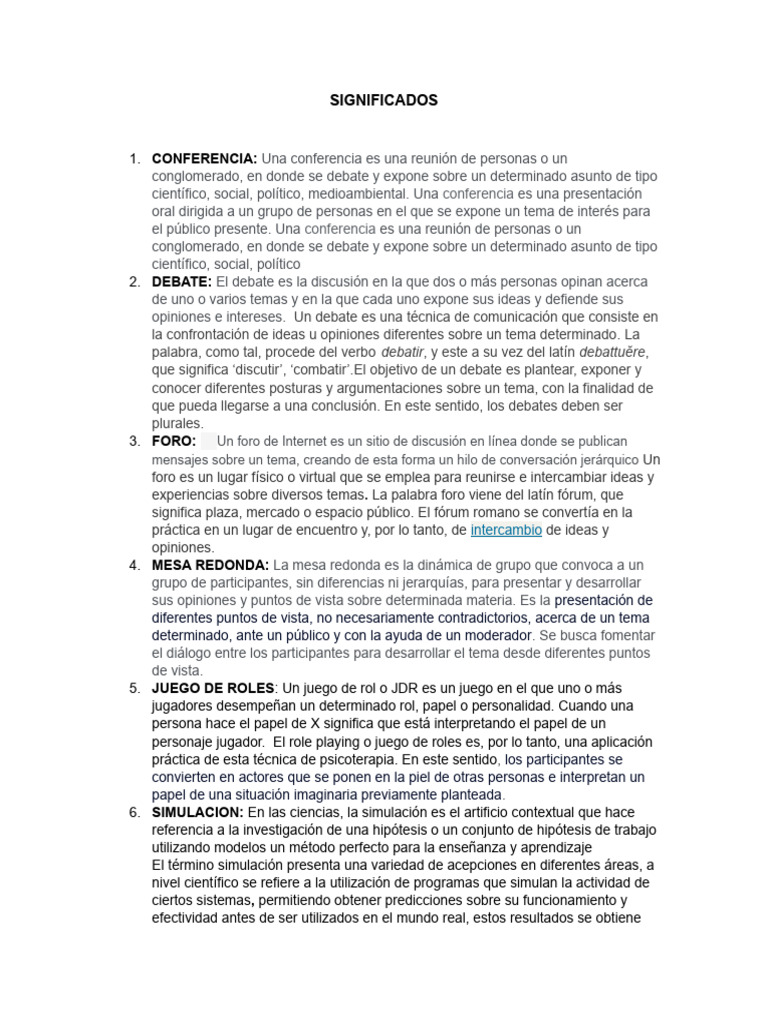 SIGNIFCADOS EVIDENCIA 22 (Elsy) | PDF | Aprendizaje | Simulación