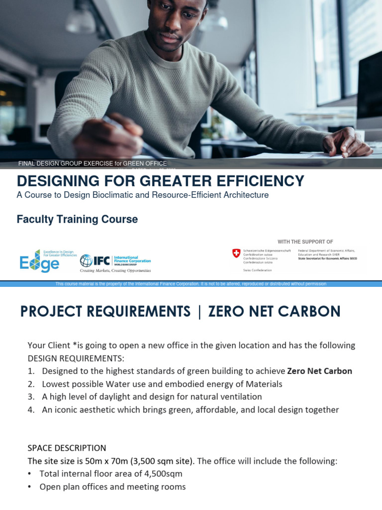 FTC DESIGN BRIEF FOR GREEN OFFICE - V1.1 - DfGE IND | PDF | Green ...