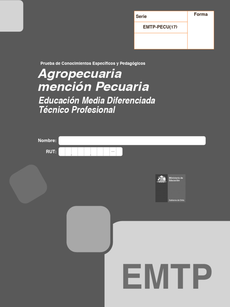 75 Instrumento Emtp-Pecu | PDF | Plan de estudios | Evaluación