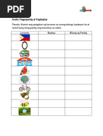 Salitang Magkatugma Worksheet | PDF