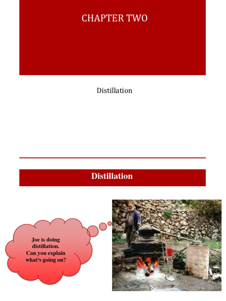 Chapter Two | PDF | Distillation | Evaporation