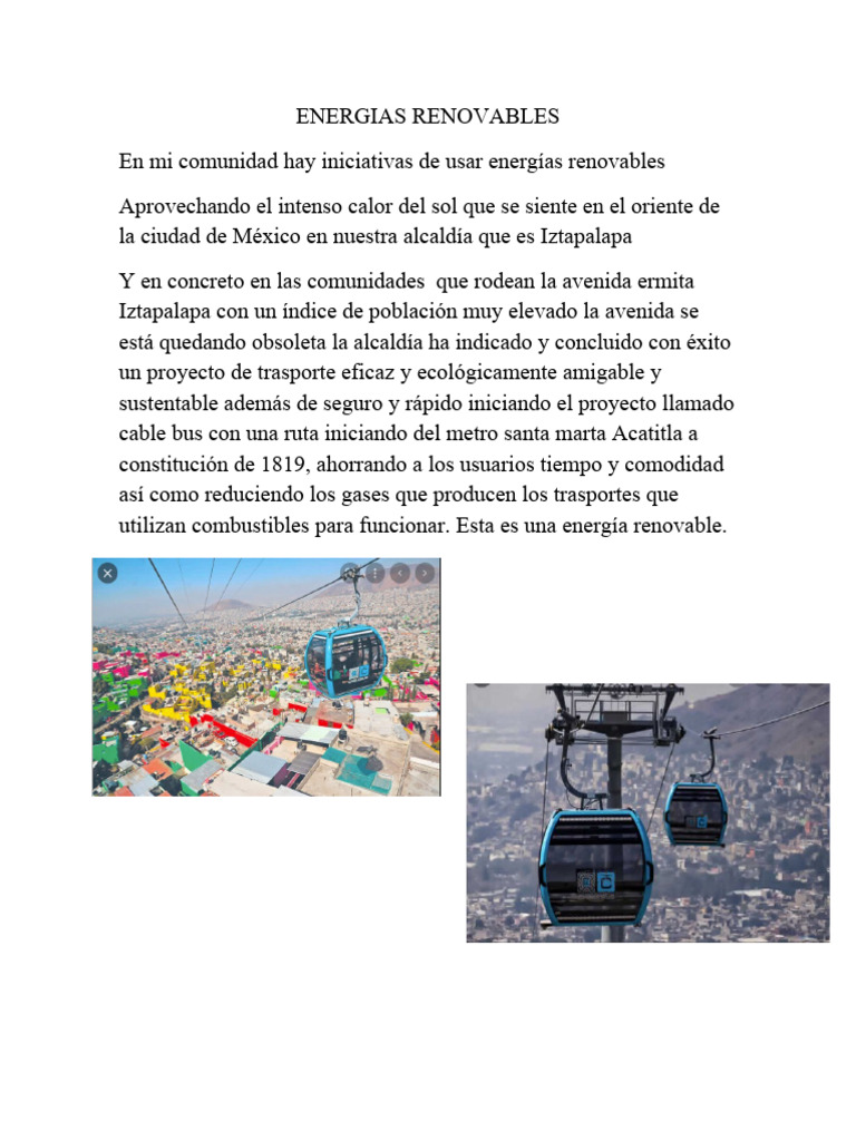ENERGIAS RENOVABLES Alan Valenzuela | PDF