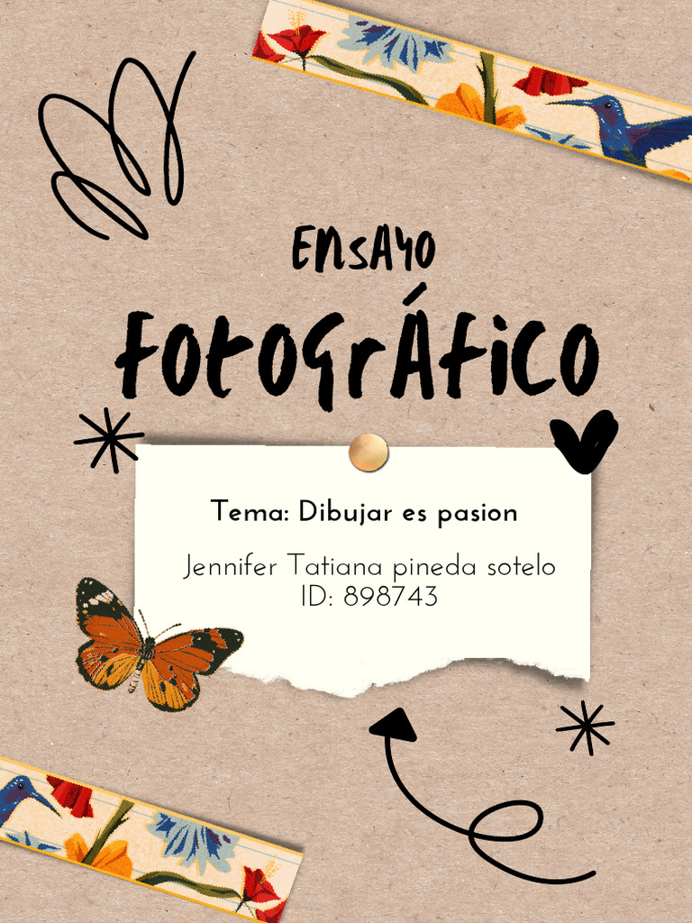 Ensayo Fotográfico | PDF