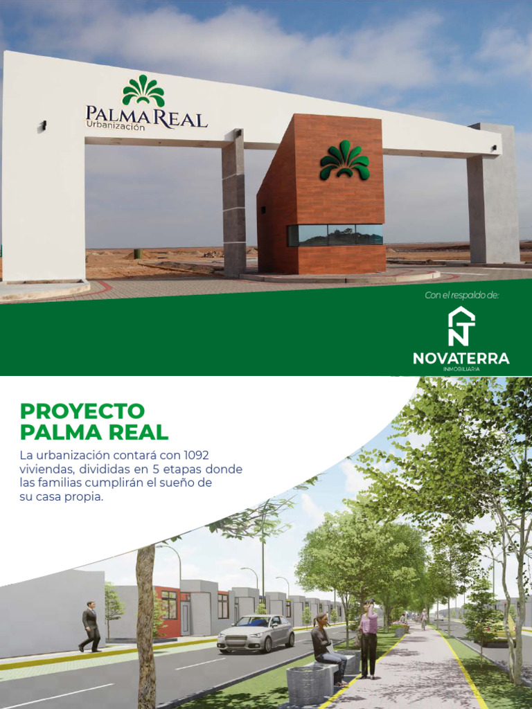 Proyecto de Viviendas Palma Real Chiclayo | PDF