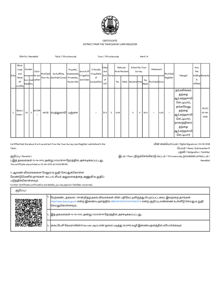 Amsaveni Aunty - Patta Chitta | PDF