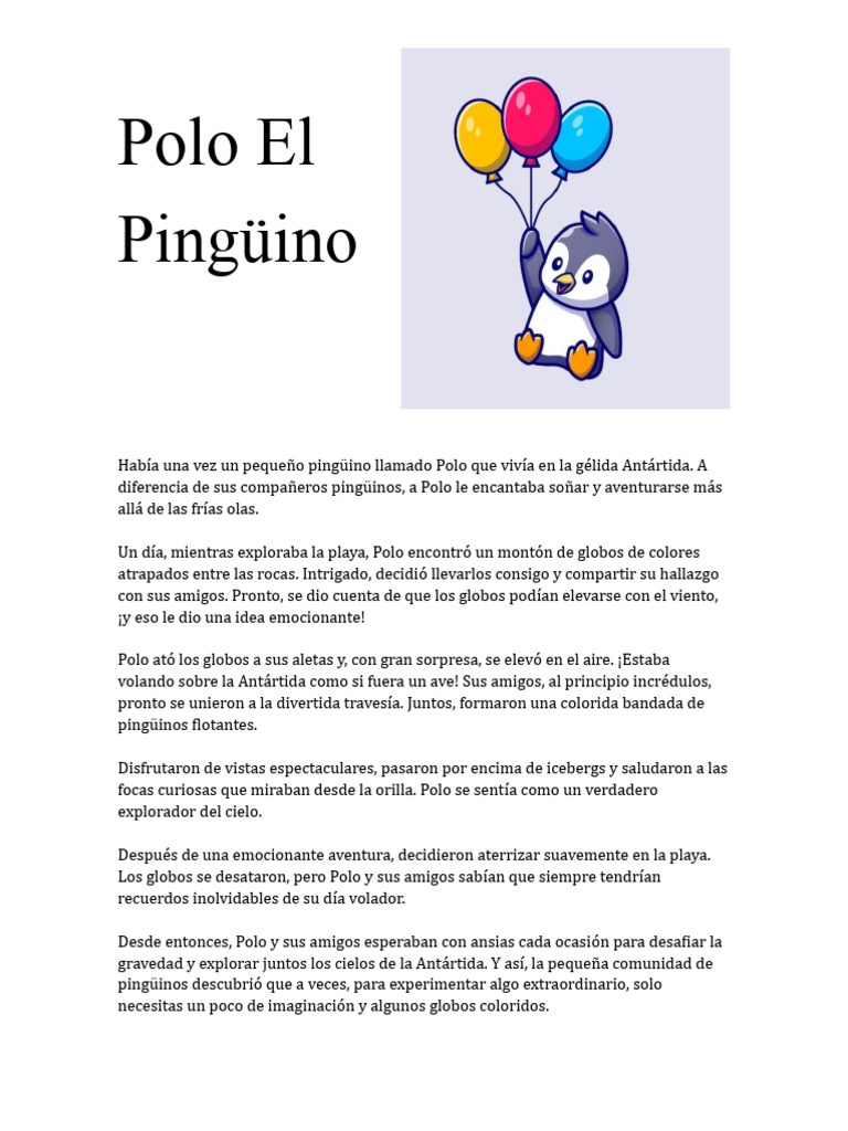 Polo El Pinguino | PDF