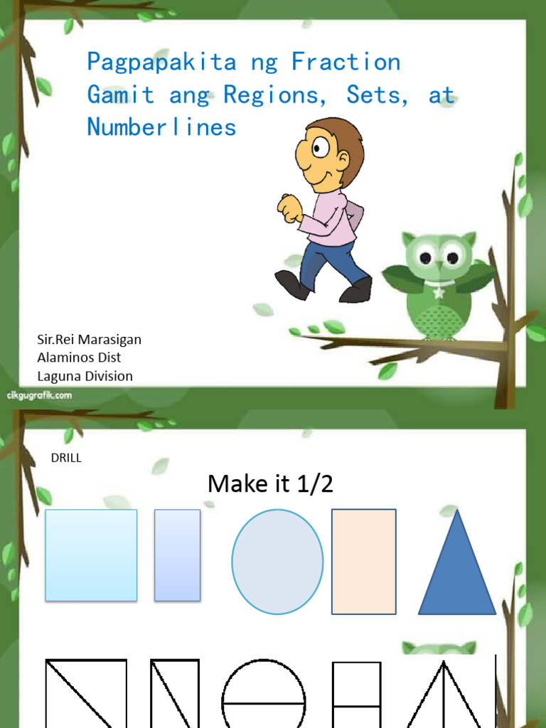 MATH 3 PPT Q3 - Lesson 58 - Pagpapakita ng Fraction Gamit ang Regions ...