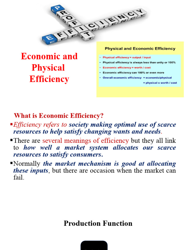 Economic Efficiency, Online | PDF | Efficiency | Economics