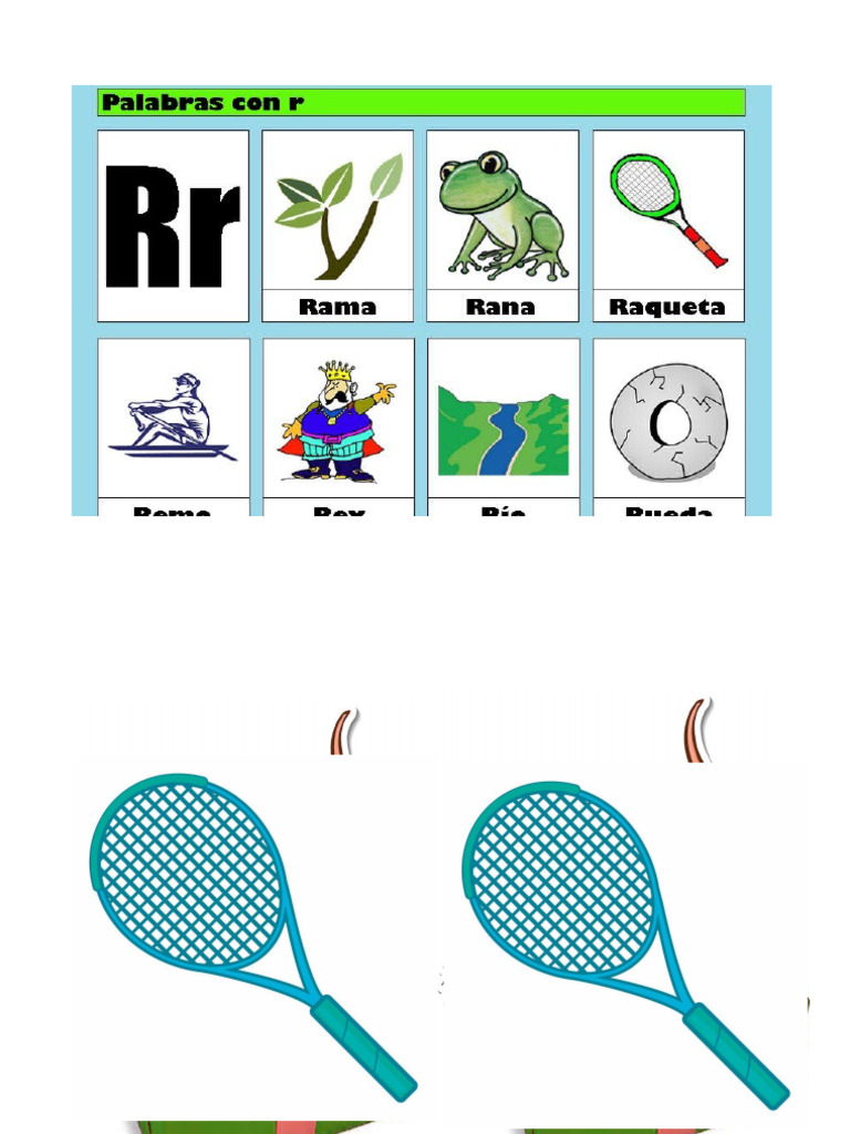 Copia de Copia de palabras con r | PDF