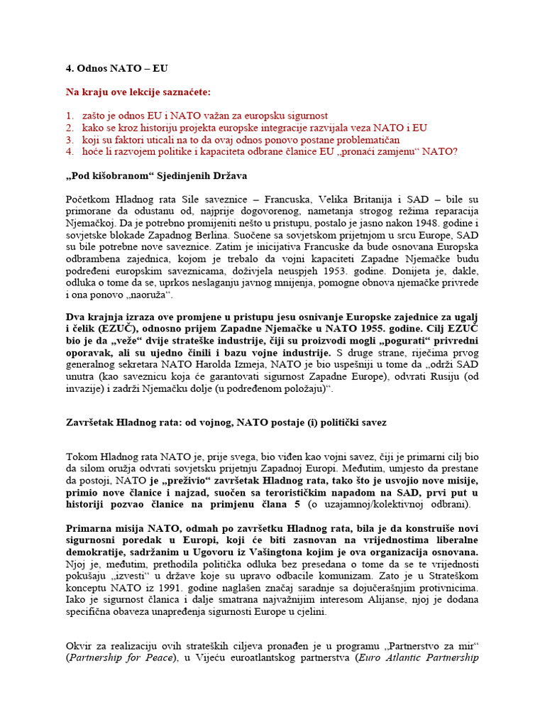 ZVSP IV Predavanje | PDF