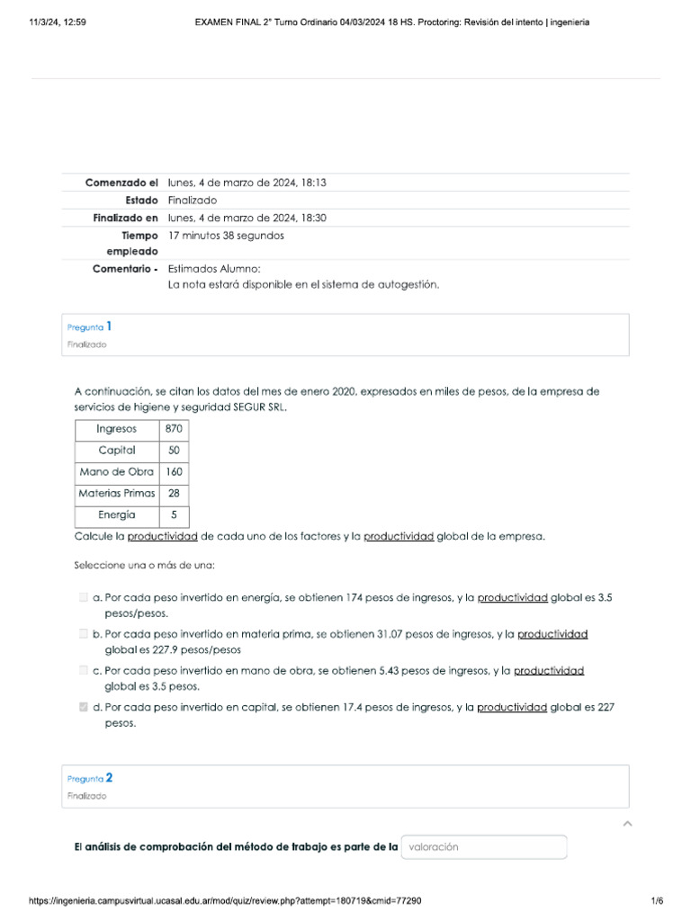 Final Estudio Del Trab 04 de Marzo 2024 | PDF
