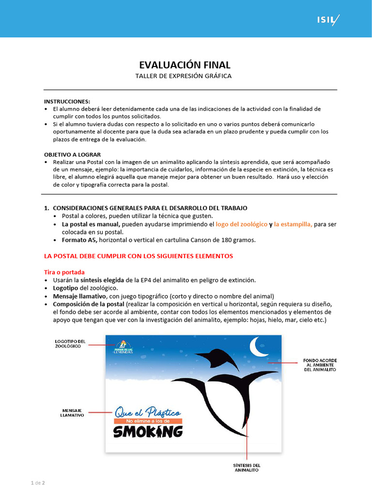 EVALUACIÓN FINAL | PDF | Evaluación