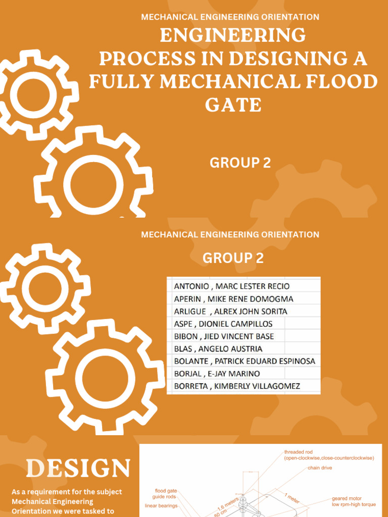 Engineering Process Education Presentation in Orange White Simple Style ...