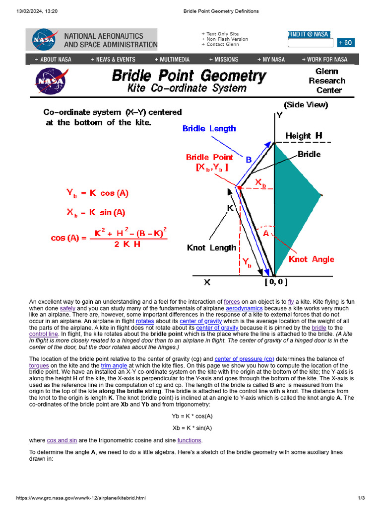 Bridle Point Geometry Definitions | PDF | Trigonometric Functions | Triangle Geometry