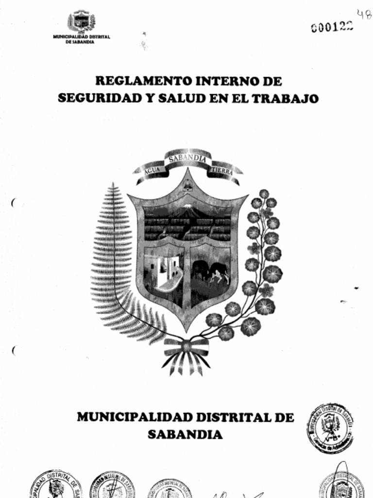 Reglamento SST | PDF