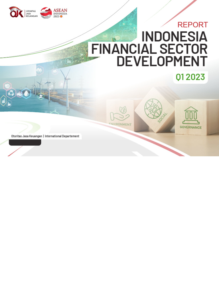 Report Indonesia Financial Sector Develepment 2023 Pdf Inflation