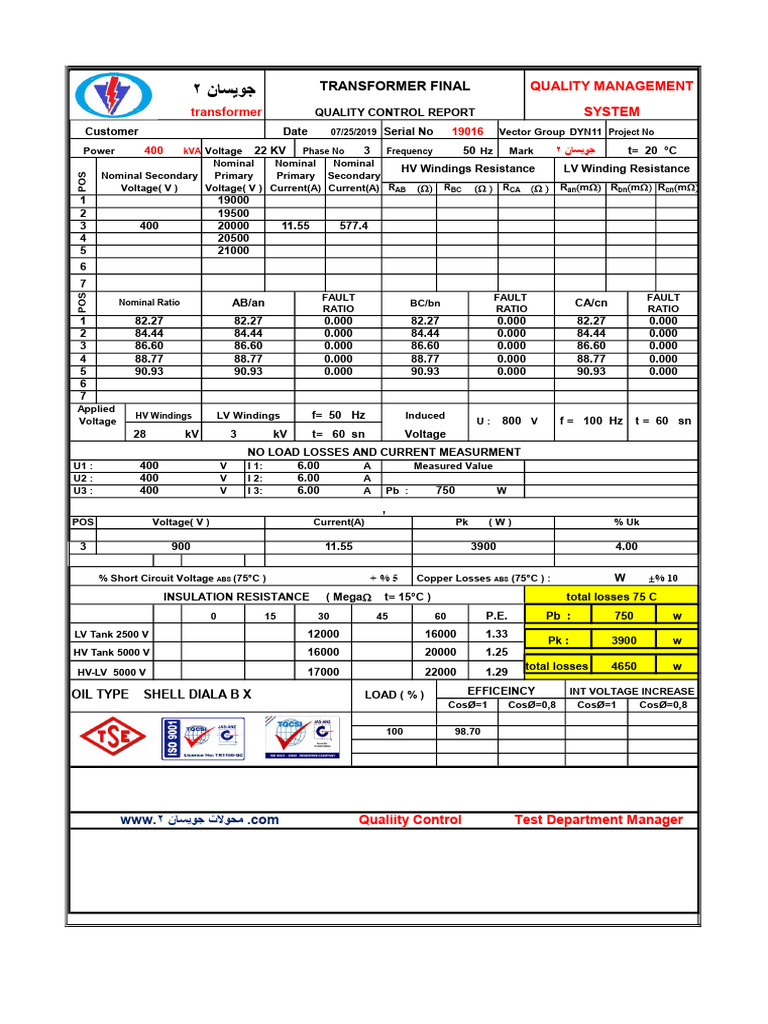 400 KV | Download Free PDF | Transformer | Power Engineering