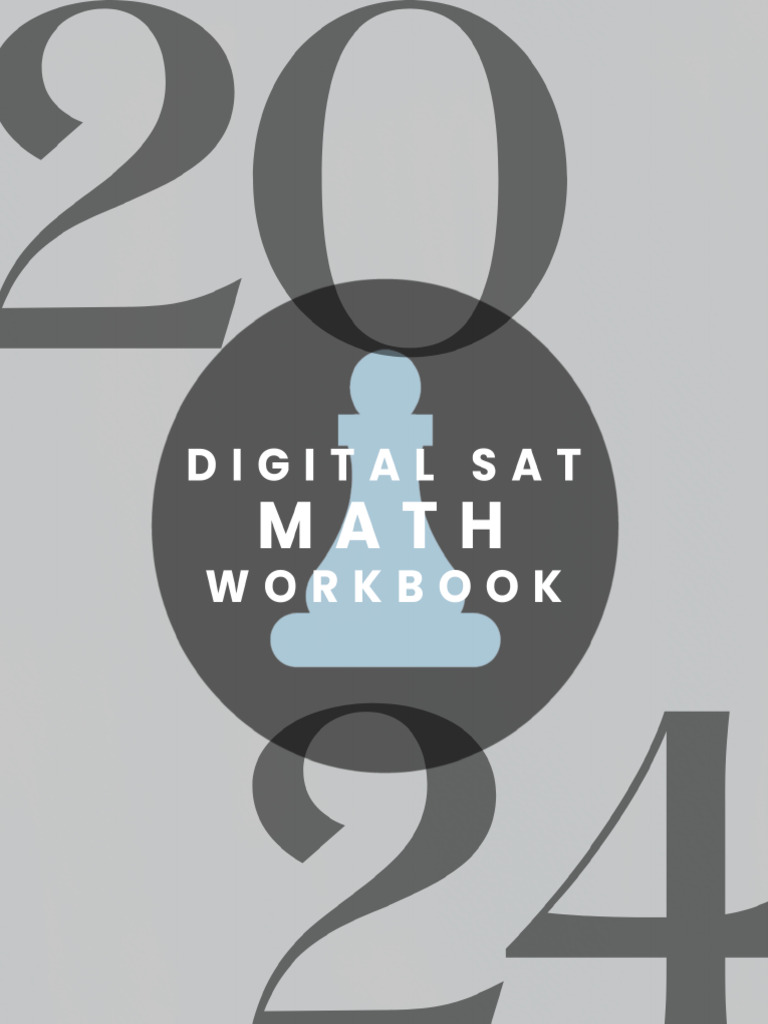 Digital SAT Math Workbook FINAL 2024 | PDF | Teaching Methods ...
