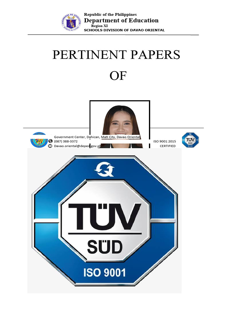 TABLE OF CONTENTS DavOr | PDF