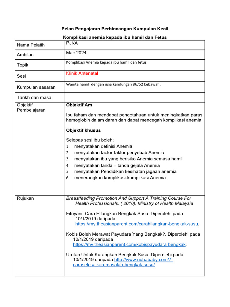 Lesson Plan Puan Rozita Pdf