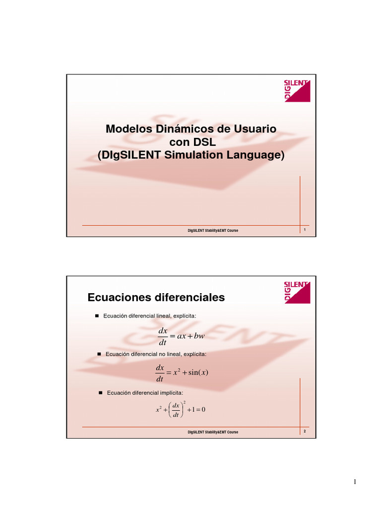 Modelado Dinamico Con DSL | PDF