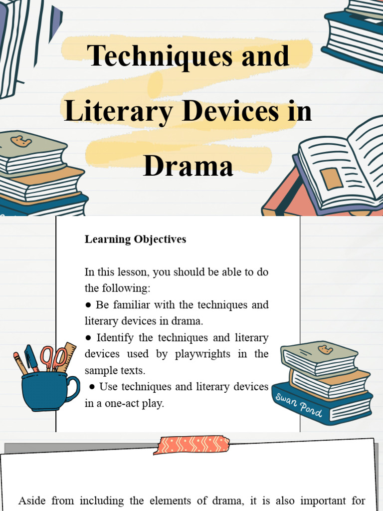 Techniques and Devices in Drama | PDF | Plot (Narrative) | Monologue